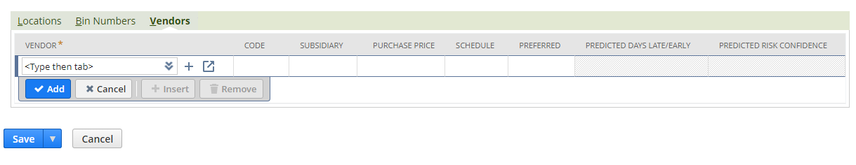 How to Add a Column in Vendor Sublist of Purchase Order — NetSuite Community