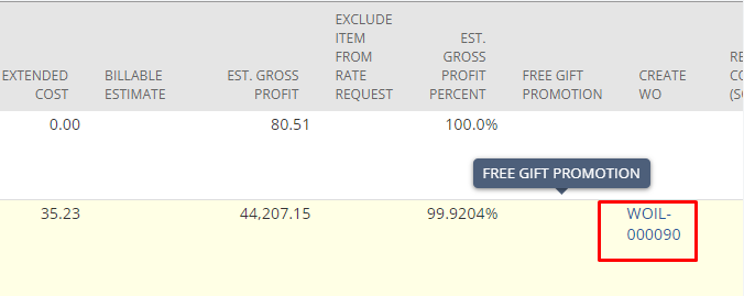 work order is not linked on the work order is not linked on the