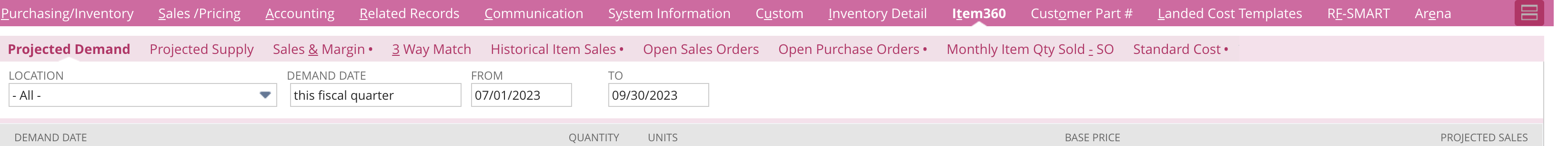 Open Transfer Orders on Item360 Dashboard — NetSuite Community