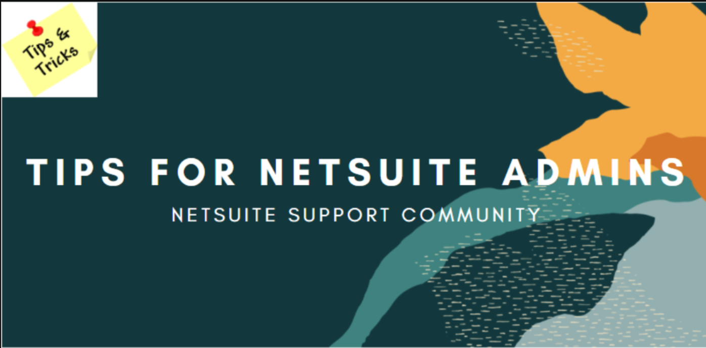 Netsuite Admin Tips How To Run A Large Financial Report In The Background — Netsuite Community