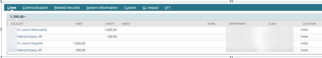Ic Elimination Wrong Location Segment Shows — Netsuite Community