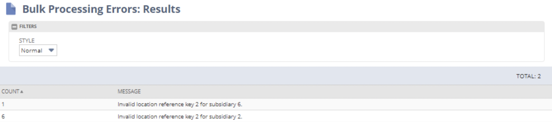 Invoice Sales Order Error Invalid Location Reference Key For Subsidiary — Netsuite Community