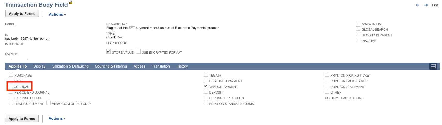 How To Modify A Custom Transaction Marked With A Key — Netsuite Community