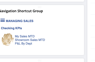 Dashboard Shortcuts — NetSuite Community