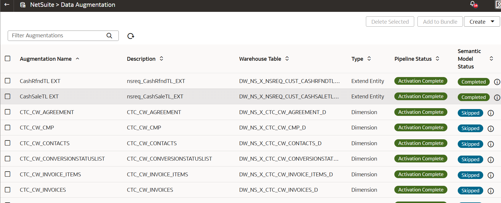 Make custom record linked to Customer record available in standard NSAW ...