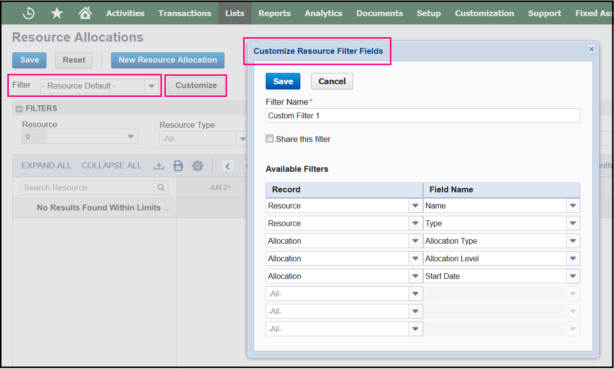 Resource Allocation Chart/Grid: Create Groups for Resources for Easy ...