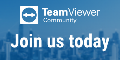 Team viewer in background — TeamViewer Support