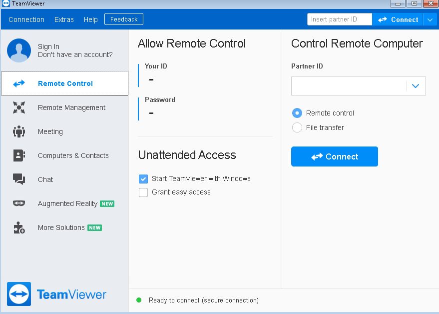 a computer i sometimes log into has lost its user no — TeamViewer Support