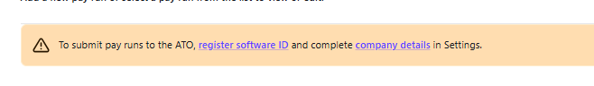 Why is it asking me to register software ID?? And saying we are not STP2 compliant?? — Reckon ...