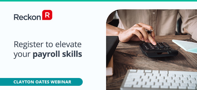 WEBINAR - Advanced payroll for Reckon One — Reckon Community