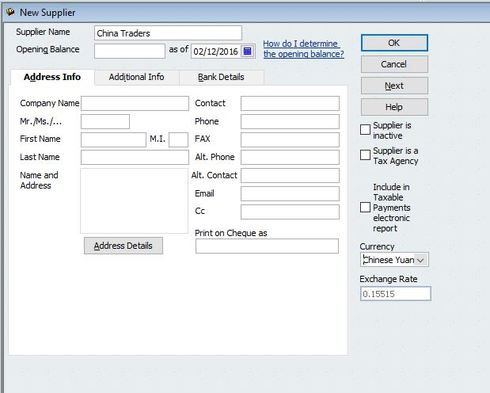multi-currency use — Reckon Community