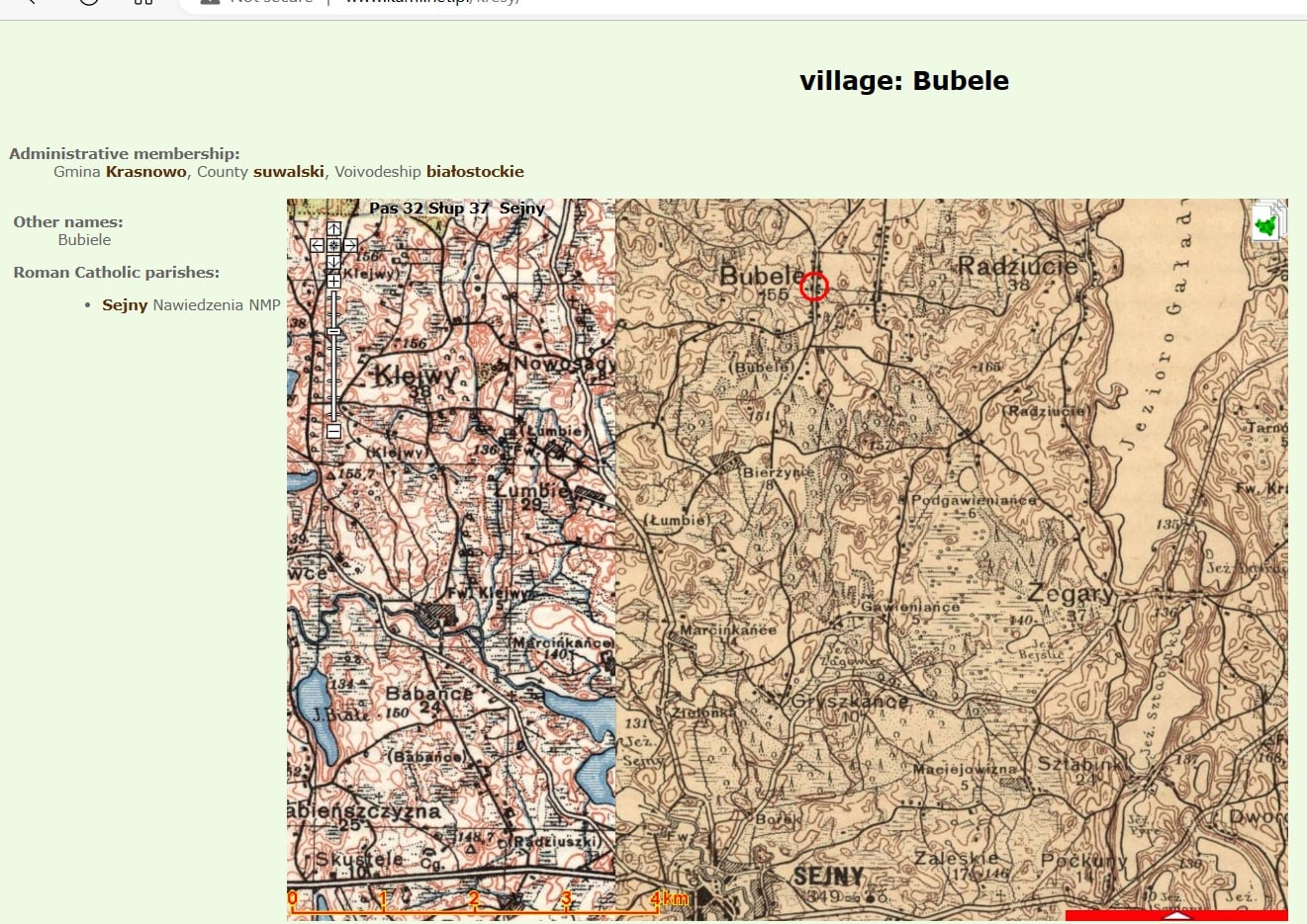 City in Sejny region translation assistance — FamilySearch Community