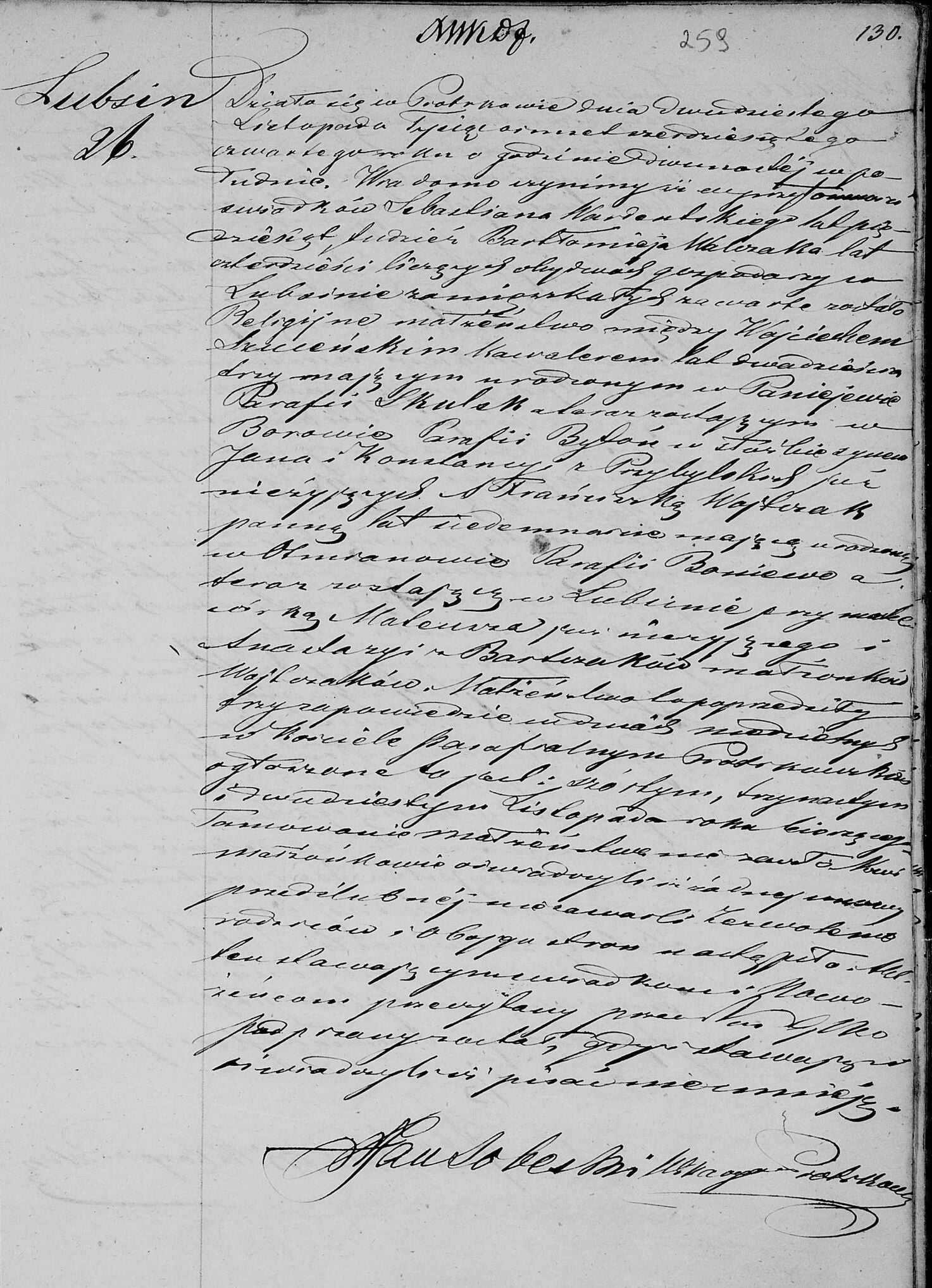 Translation help - 1864/26 m. Wojciech Suczynski and Franciszka ...