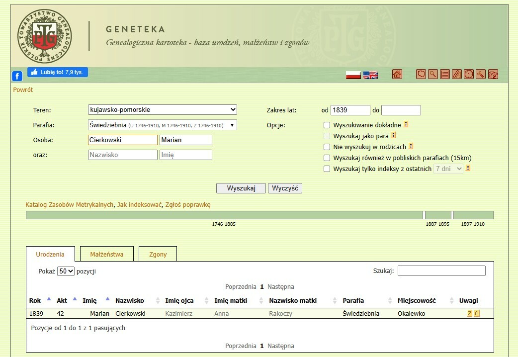 Polish Translation Request for birth and death records — FamilySearch ...