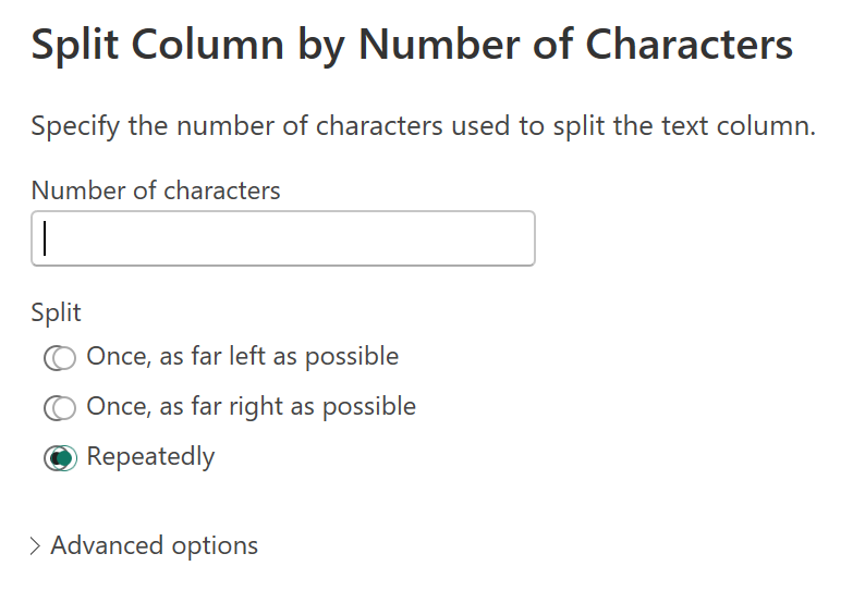 Split Column By Number Of Characters Domo Community Forum