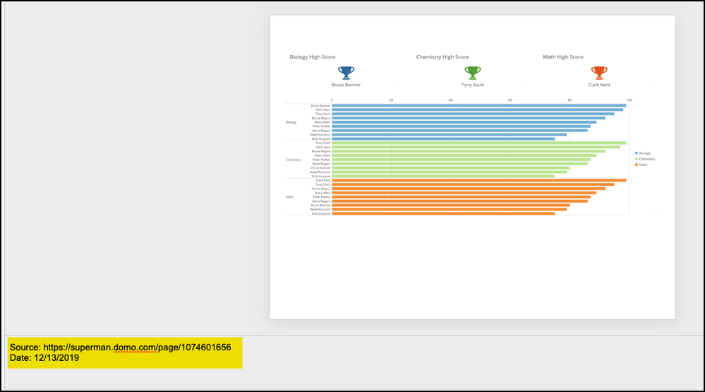 Export Metadata Domo Community Forum