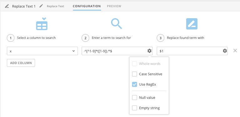 How To Find First Non zero Number In TEXT Data Type In DoMo ETL Not Beast Mode Domo 