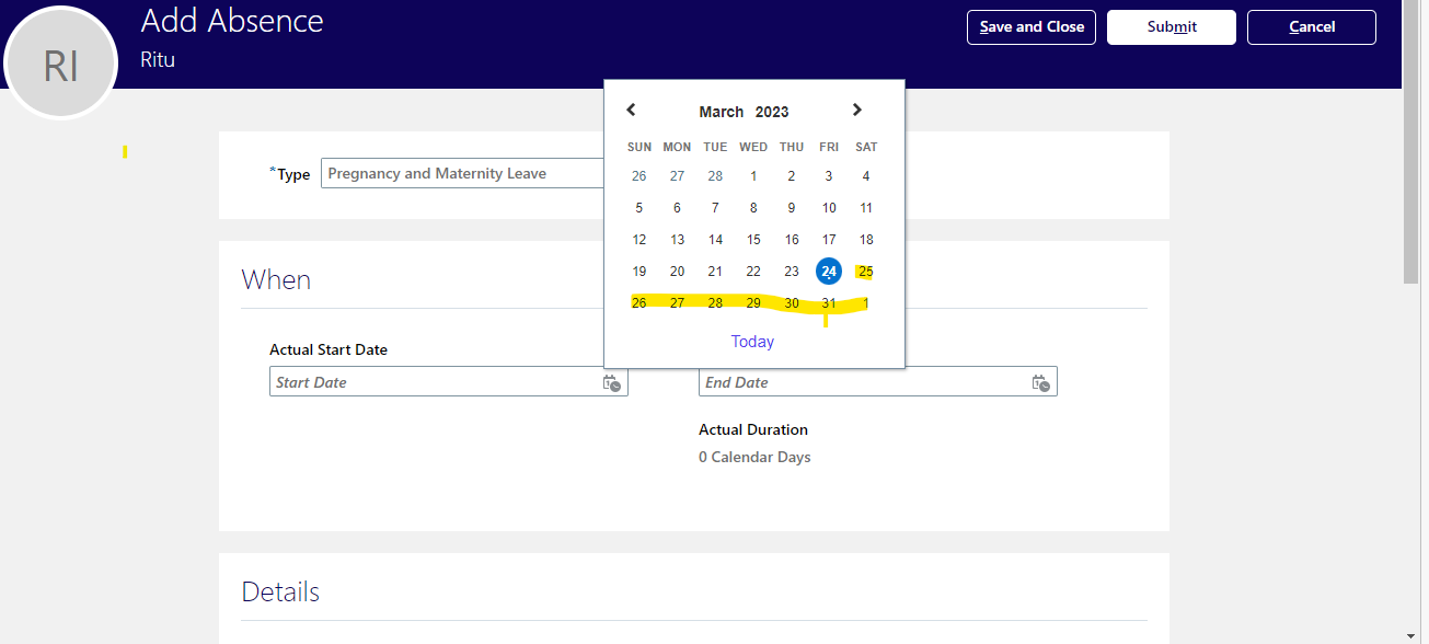 Employee able to submit the leave after last working date — Cloud ...