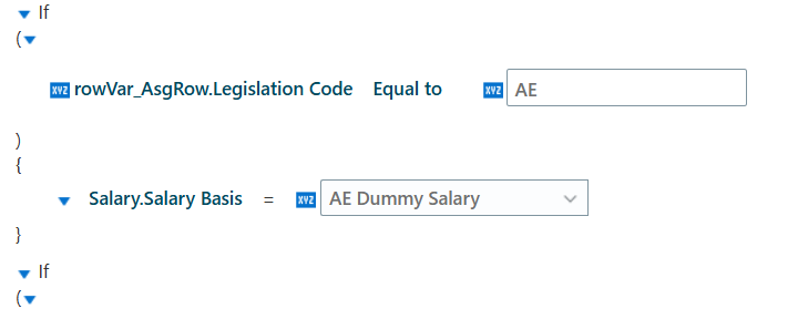 Set value of Salary Basis as per the Country of selected Legal Employer ...