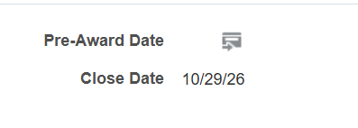 Hi Experts. Can someone explain what does the Pre-Award Date feature do ...