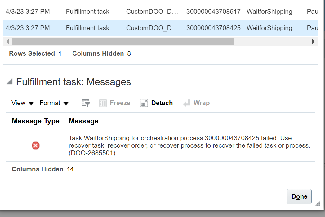 Custom Pause Step to pause non shipping lines to pause until one ...
