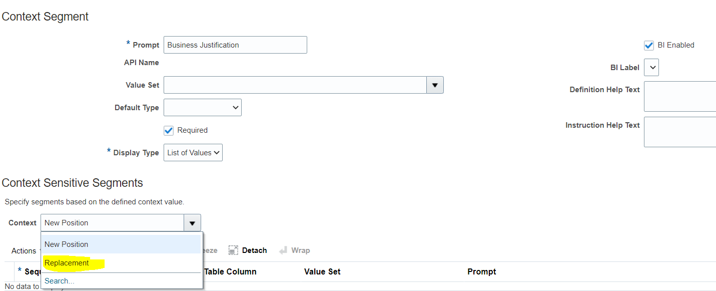 How To Use Context Segment Fields In Requisition Approval Matrix — Cloud Customer Connect