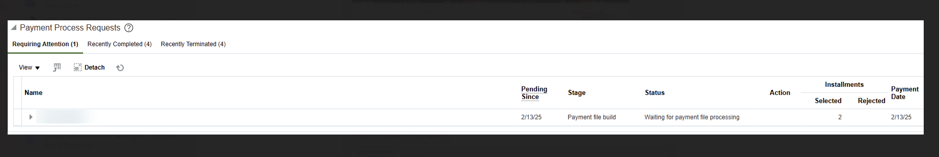 Forgot to add "Standard Check" Template to payment and its stuck ...