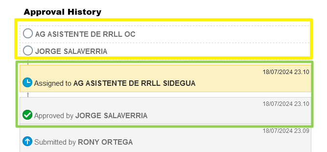 Approval Rule Launch Two Times — Cloud Customer Connect