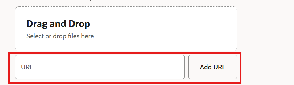 How to hide URL field under attachment from all pages of Supplier Registration Next Gen UI ...