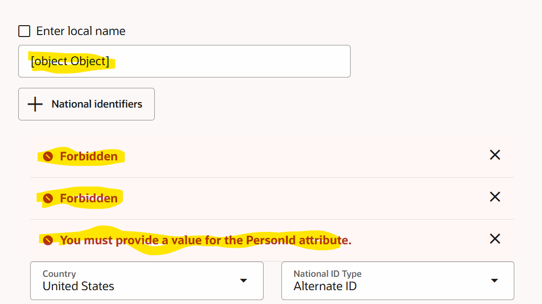 You Must Provide A Value For The Personid Attribute Error On Redwood Page — Cloud Customer Connect