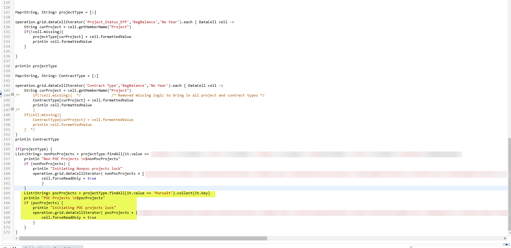 Groovy Read Only Using Dimension Attributes — Cloud Customer Connect 1175