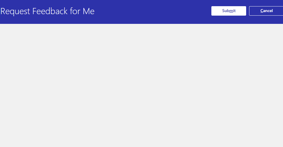 Privilege for feedback request — Cloud Customer Connect