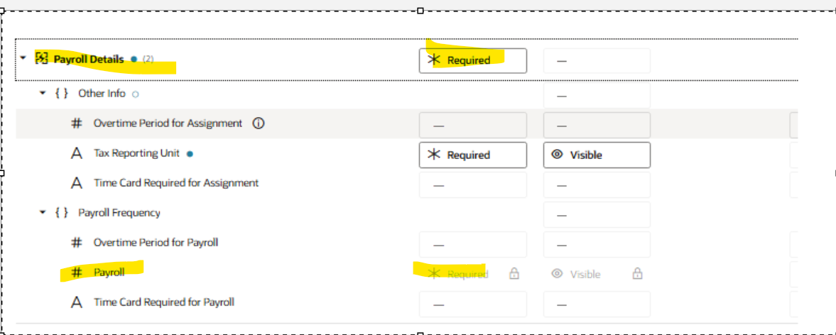 How to make Payroll frequency (Or Payroll) on Payroll Details mandatory ...