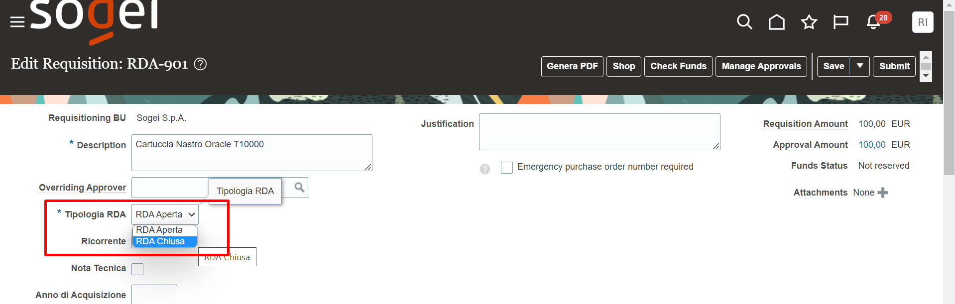How To Filter Requisition Based On The Context Segment At Header Level — Cloud Customer Connect