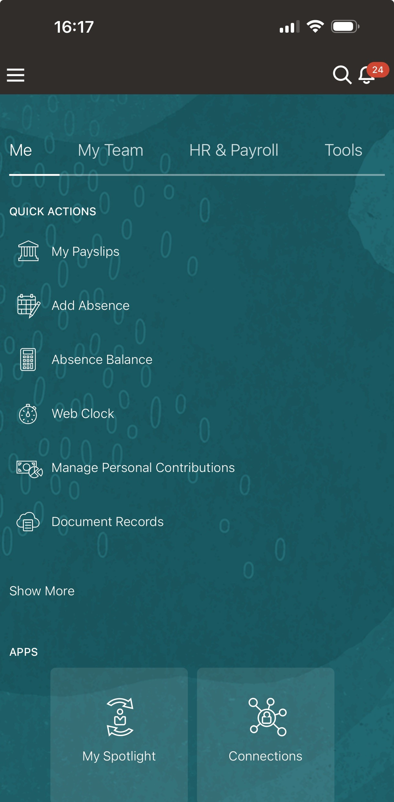 Make Springboard Visible On Top Of Mobile Homepage — Cloud Customer Connect