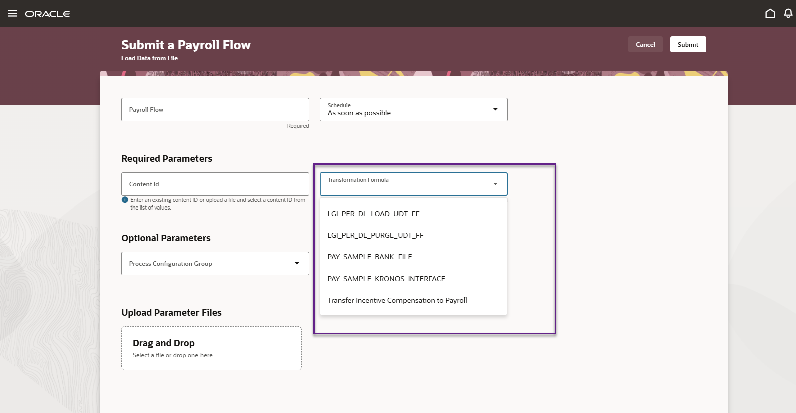 Payroll Flow Transformation formula not showing in Redwood for some Team Members — Cloud ...