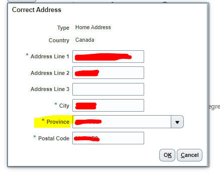 How to enable dropdown in an address (State) field ? — Cloud Customer ...