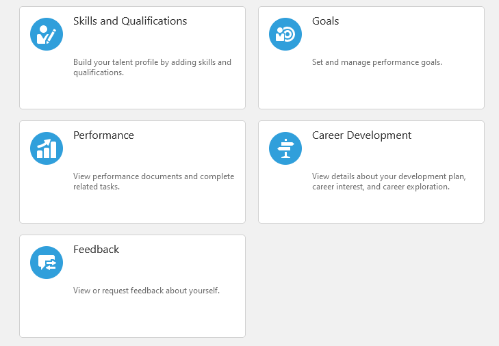 Career Development Options In Redwood Ui In 24a — Cloud Customer Connect