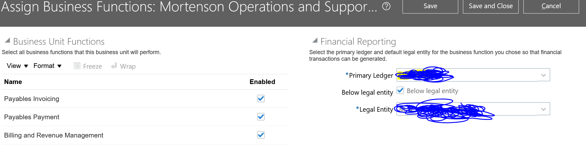 Defaulting Le On Sales Order For A Single Bu Enterprise Structure — Cloud Customer Connect