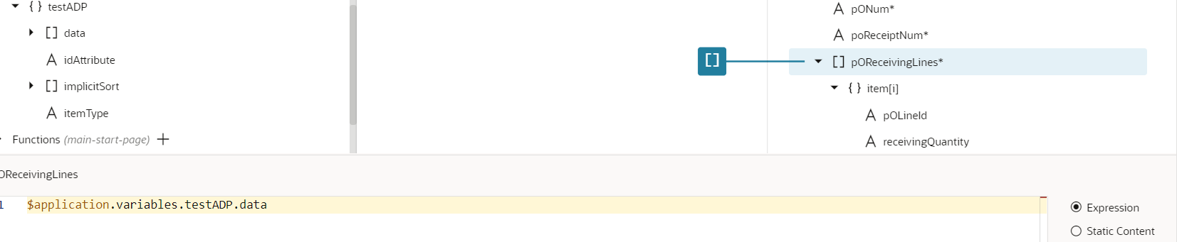 How To Map Adp To Task Table In Vbcs — Cloud Customer Connect