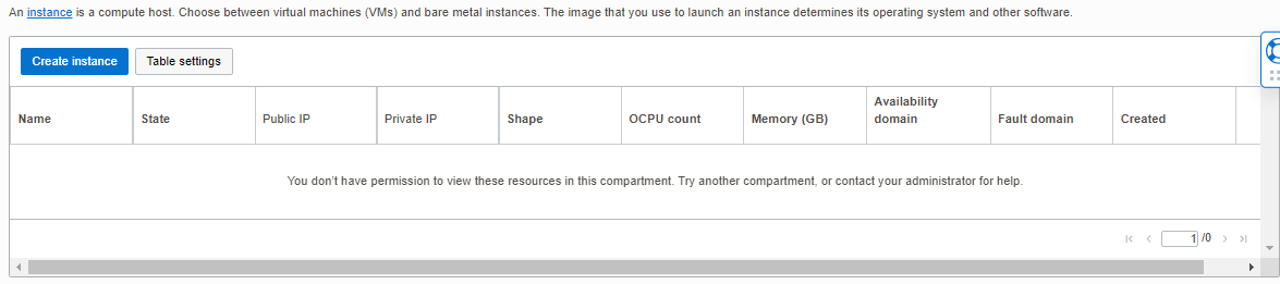 Everywhere You Dont Have Permission To View These Resources In This Compartment — Cloud