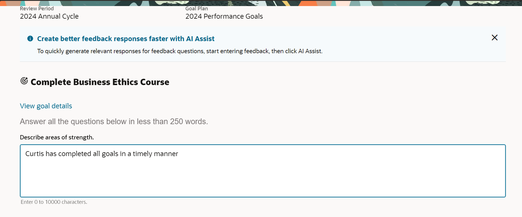 AI Assist button is not visible in Requested Feedback — Cloud Customer ...