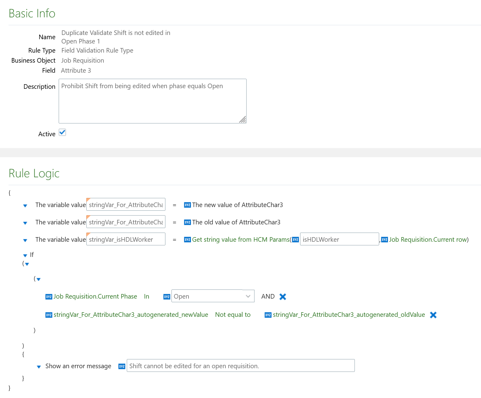Job Requisition Field Validation And Hdl Exceptions — Cloud Customer Connect