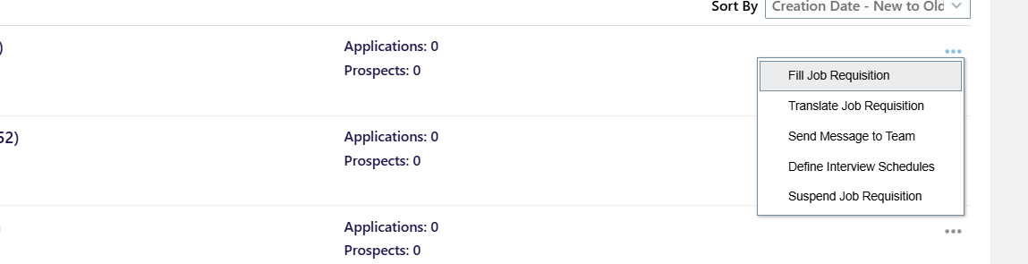 Is It Possible To Hide Suspend Job Requisition From The 3 Dots Menu — Cloud Customer Connect