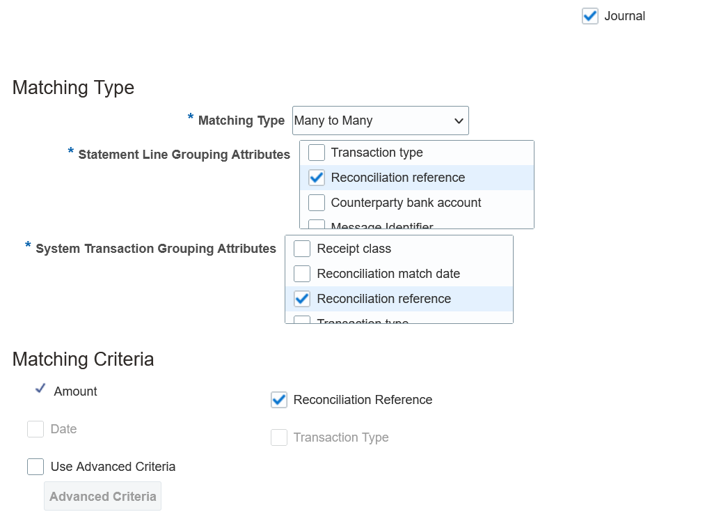 Bank Reconciliation Rule Many To Many With Date Constraint — Cloud Customer Connect