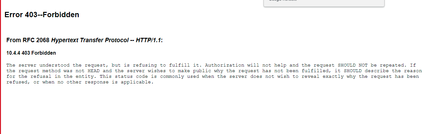 Recruiter Getting "Error 403--Forbidden" Error while downloading the ...