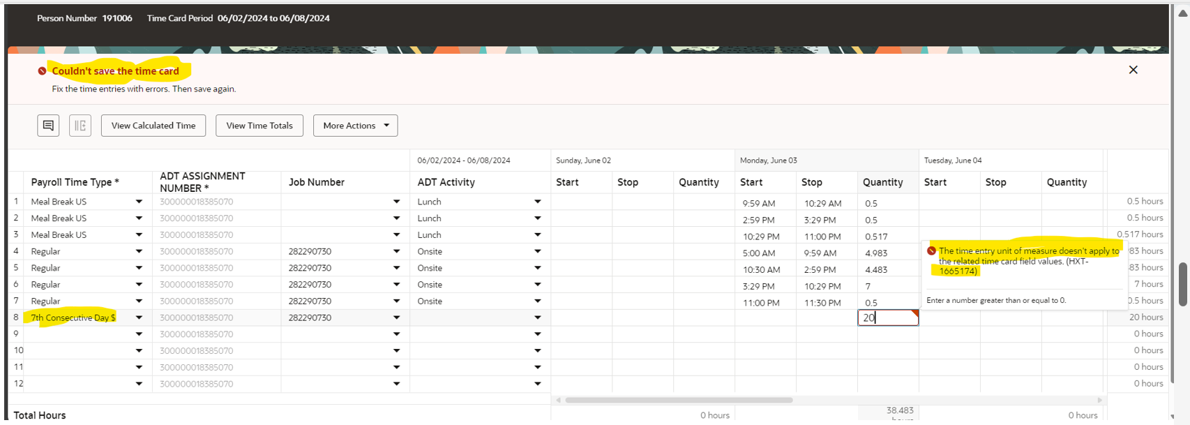 Redwood Ui Line Manager Enter Amount In Based Paycode Save Submit
