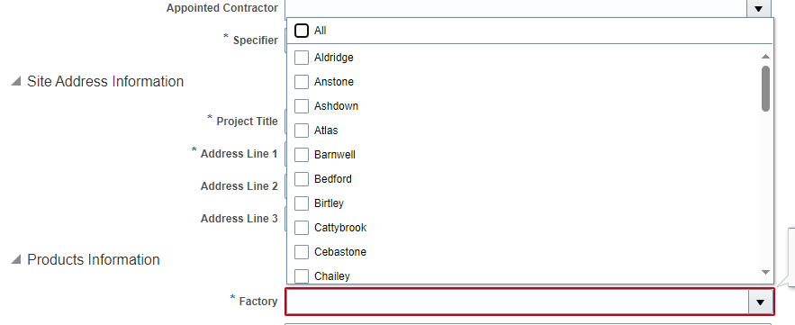 How to remove the ALL option from a Multiselect Fixed Choice List (FCL ...