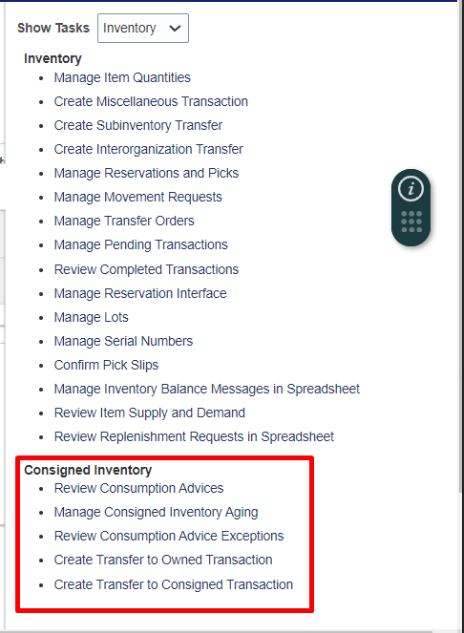 How Can we remove Consigned Inventory Privelage from Inventory Offering — Cloud Customer Connect