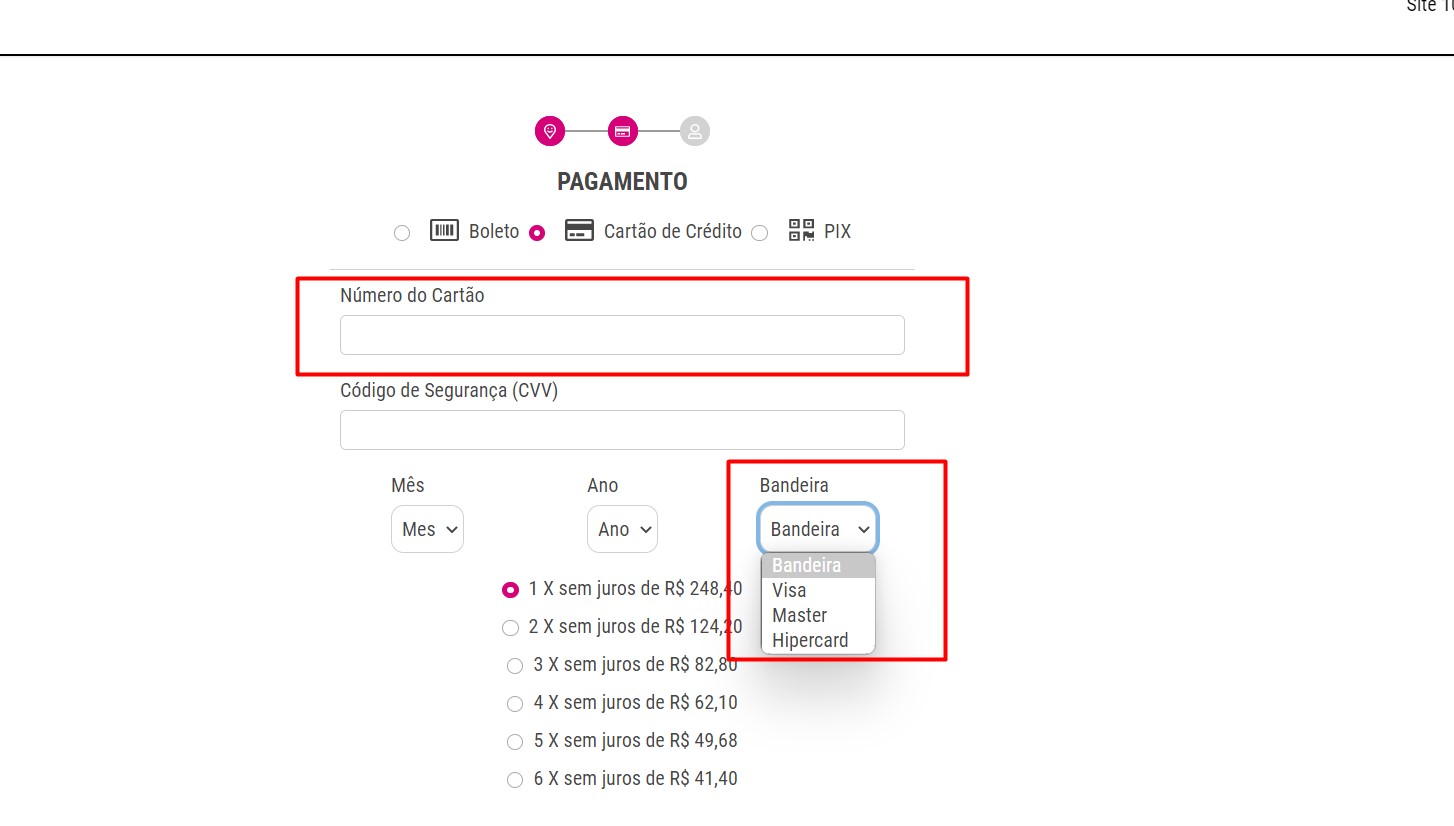 How To Add A Function That Validates The Card That The Customer Is